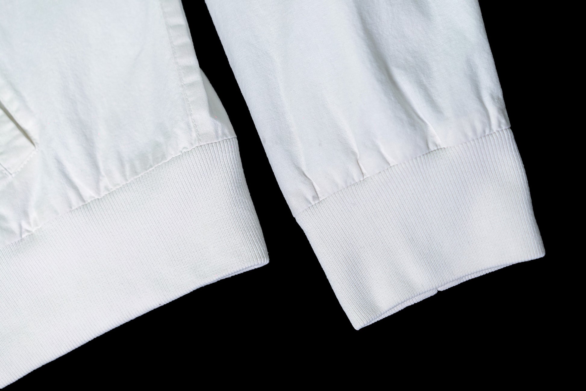 Helmut Lang 1999 High-Neck Bomber Jacket (Optic White) – ENDYMA Helmut Lang 1999 High-Neck Bomber Jacket (Optic White) – ENDYMA