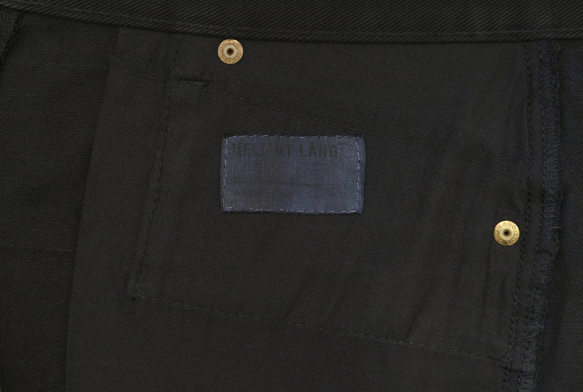 Helmut Lang 1997 Slim Thigh Pocket Jeans with Silk Helmut Lang 1997 Slim Thigh Pocket Jeans with Silk