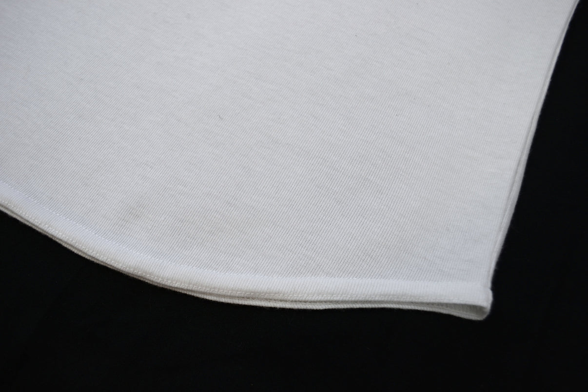 Raf Simons 1999 'Kinetic Youth' Badge Curved Hem T-Shirt – ENDYMA